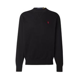 Polo Ralph Lauren Sweater 'ATHLETIC' male Black size L