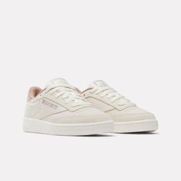 Reebok CLASSIC Damen Sneaker "CLUB C 85", Gr. 42sand, scorchedearth, hooprot, Leder, Textil, Schuhe