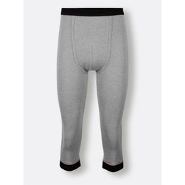 w&auml;schepur men Herren Hose 3/4-lang, anthrazit-meliert, Gr&ouml;&szlig;e 7