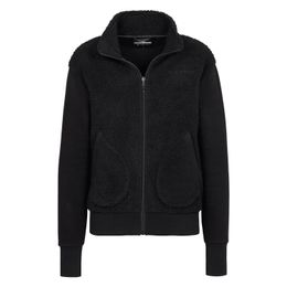 Black Forest Sherpa-Fleecejacke schwarz Damen XXL