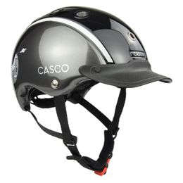 Casco Reithelm NORI Iconic grau S (52-56)