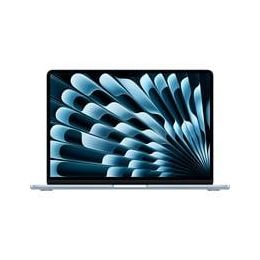Apple MacBook Air 34,5 cm (13,6") 2025 CTO, Notebook hellblau, 16 GB, 512 GB (512 GB SSD), M4, MacOS, Spanisch