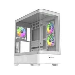 Thermaltake View 290 TG ARGB, Tower-Geh&auml;use wei&szlig;, Tempered Glass x 2
