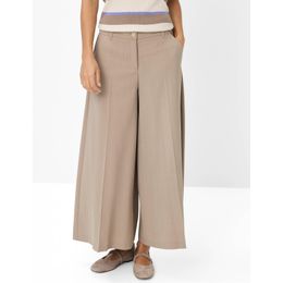 Brax Damen Culotte Style MELLI S TAUPE, hellbraun, Gr. 34