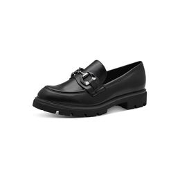 Marco Tozzi Slipper Damen Gr&ouml;&szlig;e 38 schwarz / silber