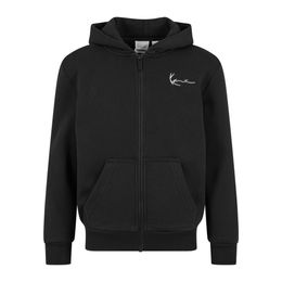 Karl Kani Sweatjacke 'Essential' Jungen Gr&ouml;&szlig;e 110/116 schwarz / wei&szlig;