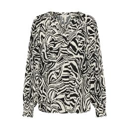 PART TWO Bluse 'Tennie' Damen Gr&ouml;&szlig;e M schwarz / wei&szlig;