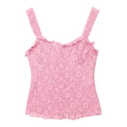Pull&Bear Pull&bear Top Damen Gr&ouml;&szlig;e XL rosa