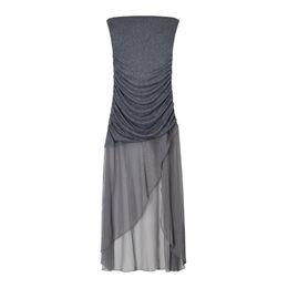 Bershka Kleid Damen Gr&ouml;&szlig;e 40 dunkelgrau Winterkleid