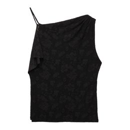 Pull&Bear Pull&bear Top Damen Gr&ouml;&szlig;e XS schwarz