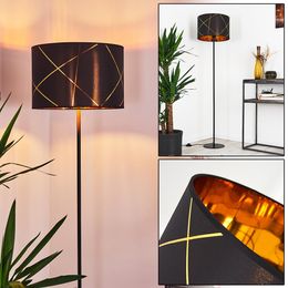 hofstein Opatija Stehlampe Schwarz, 1-flammig