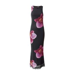 V&eacute;ro Moda Vero Moda Kleid 'VMFlory' Damen Gr&ouml;&szlig;e 40 gelb / cyclam / rosa / schwarz Winterkleid