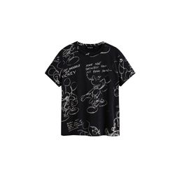 Desigual Shirt Damen Gr&ouml;&szlig;e L schwarz / wei&szlig;
