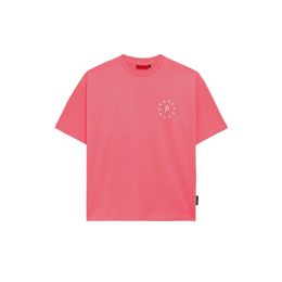 Prohibited Shirt Damen Gr&ouml;&szlig;e XL pink / wei&szlig;
