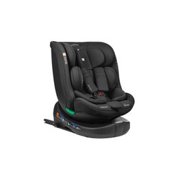 Kikka boo Kindersitz i-Round i-Size (40-150cm) Isofix, 360-Grad-Drehung, Gurt schwarz