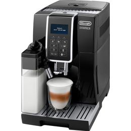 De'Longhi DE'LONGHI Kaffeevollautomat "Dinamica ECAM356.57.B - 14 Kaffeegetränke mit perfektem Milchschaum", schwarz, B:23,6cm H:34,8cm T:42,9cm, Kaffeevollautomaten, Kannen-Funktion (6 Tassen), Kegelmahlwerk (13-stufig), 5 Kaffeestärken, Topseller