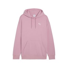 Hoodie Puma "WARDROBE ESS Relaxed Hoodie Herren", Herren, Gr. XXL, poised pink, Obermaterial: 100% Baumwolle; Rippe: 4% Elasthan, 96% Baumwolle, relaxed fit, Sweatshirts