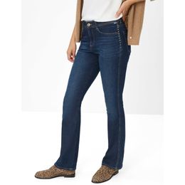 Brax Damen 5-Pocket-Jeans "Style SHAKIRA"dunkelblau, Gr. 34, Denim/Jeans, 62% Baumwolle, 30% Lyocell, 6% Elastomultiester, 2% Elasthan, Jeans
