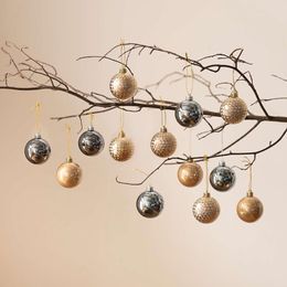 Christbaumkugel "Modern", 30er Set