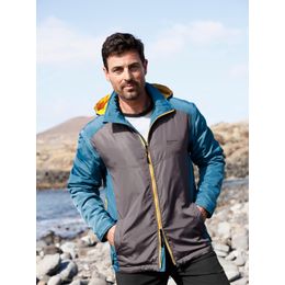 Catamaran Sports Herren Funktionsjacke mit abzippbaren &Auml;rmeln, topas, Gr&ouml;&szlig;e 48