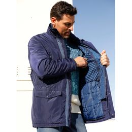Marco Donati Herren Longjacke mit herausnehmbarem Einsatz, marine, Gr&ouml;&szlig;e 48