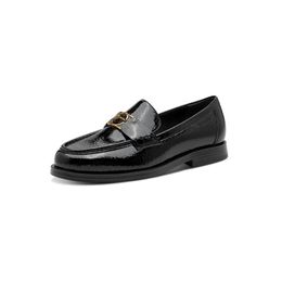 Tamaris Slipper Damen Gr&ouml;&szlig;e 42 gold / schwarz