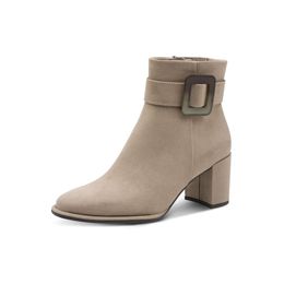 Marco Tozzi Stiefelette Damen Größe 36 beige Winterschuhe