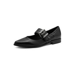 Marco Tozzi Ballet Flats with Strap female Black size 41