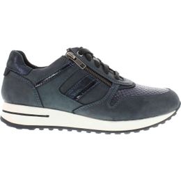 Damen Sneaker mit Wechselfu&szlig;bett jeansblau, Gr&ouml;&szlig;e 38