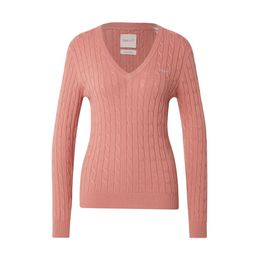 Gant Pullover Damen Gr&ouml;&szlig;e XS grau / hellpink