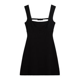 Bershka Dress female Black size XS