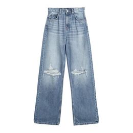 Bershka Jeans Damen Gr&ouml;&szlig;e 32/34 blue denim