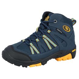 Brütting BRÜTTING Kinder Wanderstiefel "Outdoorstiefel Ohio High", Gr. 28, blau, Synthetik, Schuhe