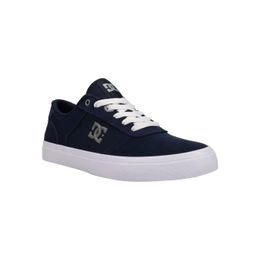 DC Shoes Herren Sneaker "Teknic", Gr. 6,5, blau, Obermaterial: Leder (Kuh) / Futter: Textil / Außensohle: Gummi, Schuhe