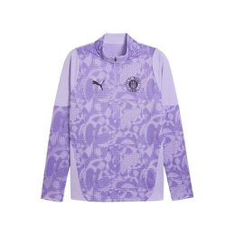 Puma Sportsweatshirt Herren Gr&ouml;&szlig;e M lila / mauve / schwarz