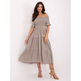 Madnezz House Dress 'A2609' female Brown size M/L
