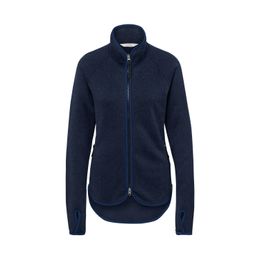 Tchibo - Strickfleece-Jacke - Damen - Gr. S - dunkelblau