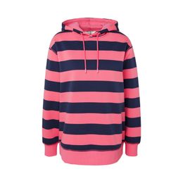 Tchibo - Kapuzen-Sweatpullover - Damen - Gr. S - dunkelblau/gestreift