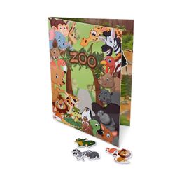 Tchibo - Magnet-Spielbuch - mehrfarbig