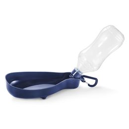 Tchibo - Hunde-Trinkflasche mit integrierter Trinkschale - blau