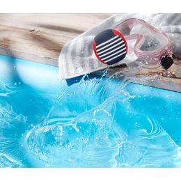 Tchibo - H&uuml;pfender Wasserball - wei&szlig;