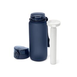 Tchibo - Trinkflasche mit Kühlakku - dunkelblau