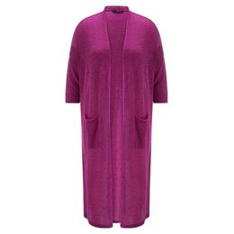 Emilia Lay - Strickmantel, rot, Gr. 56 / 3XL