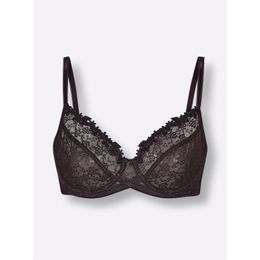 w&auml;schepur w&auml;schepur Damen B&uuml;gel-BH, aubergine, Gr&ouml;&szlig;e 75B