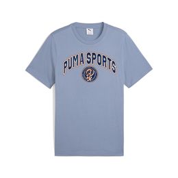 Puma Shirt 'Wardrobe Essentials Sports Legacy' male Blue size M