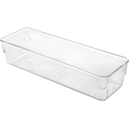 Metaltex Schubladen Organizer / Beh&auml;lter stapelbar transparent medium slim - Ordnungssysteme