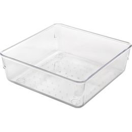 Metaltex Schubladen Organizer / Beh&auml;lter stapelbar transparent small wide - Ordnungssysteme