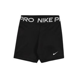 Nike Workout Pants 'Nike Pro' girl size 128/138 Black / White