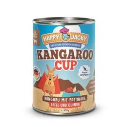 HAPPY JACKY Nassfutter Hypoallergen K&auml;nguru 12x410 g