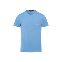 Polo Ralph Lauren T-Shirt Herren Gr&ouml;&szlig;e L blau / braun / wei&szlig;